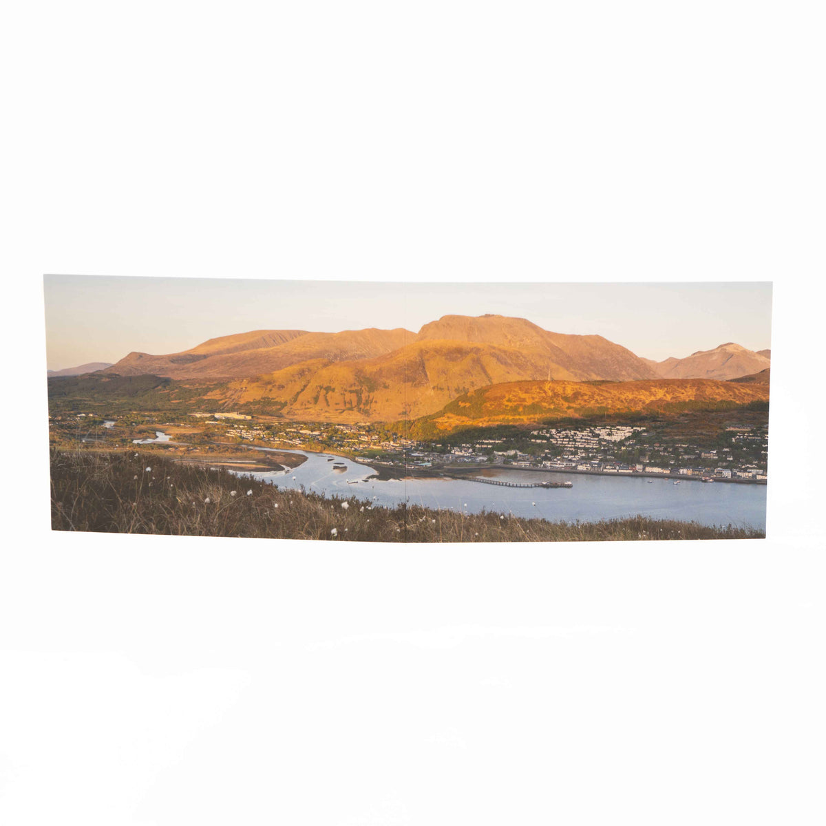 Greeting Card, Ben Nevis from above Gaul, Photographed by Jack Marris ...
